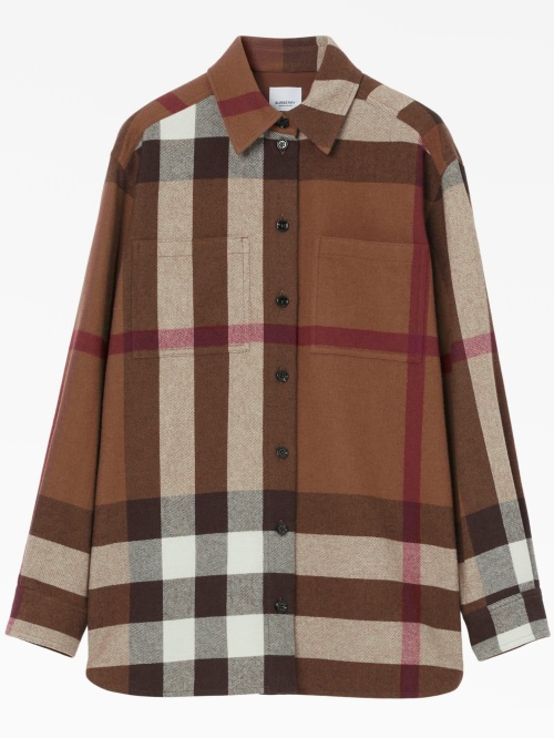 Haymarket Check pattern flannel shirt Burberry Dropp Market. 250 Leam Farfetch Tessabit MyTheresa